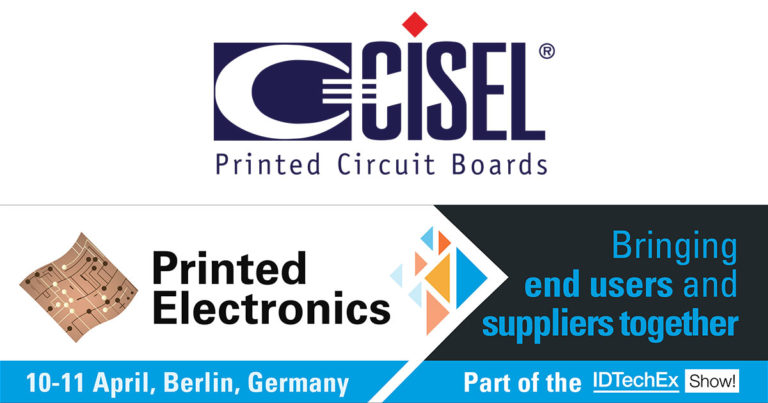 Cisel srl at IDTechEx Show 2019 – 10 / 11 April | Cisel srl PCB italia